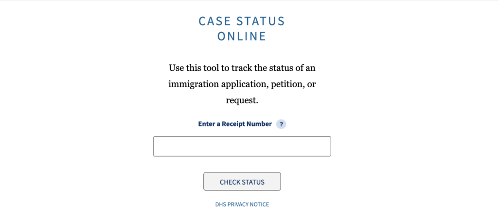 What Is the USCIS Case Status Online Tool? - Godoy Law Office ...